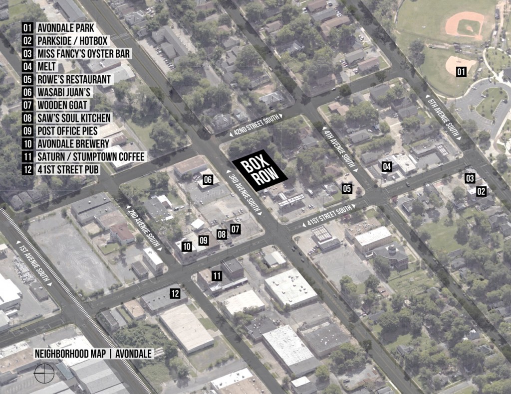 Box Row Avondale – Design Initiative